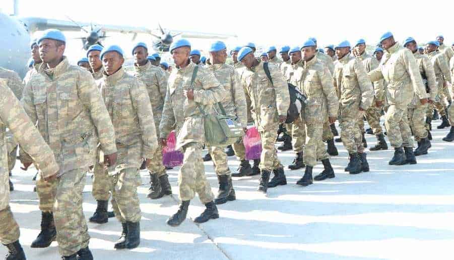 Ciidamo Kumaandoos lagu soo tababaray Turkiga oo Muqdisho lagu soo ...